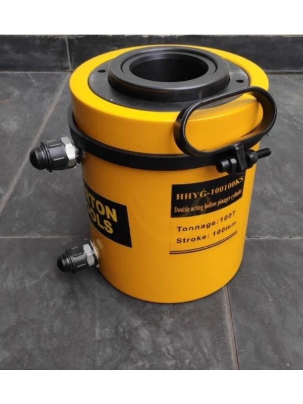 Jual Hydraulic Cylinder Double 100 Ton Stroke 100 Mm Hidrolik Silinder ...