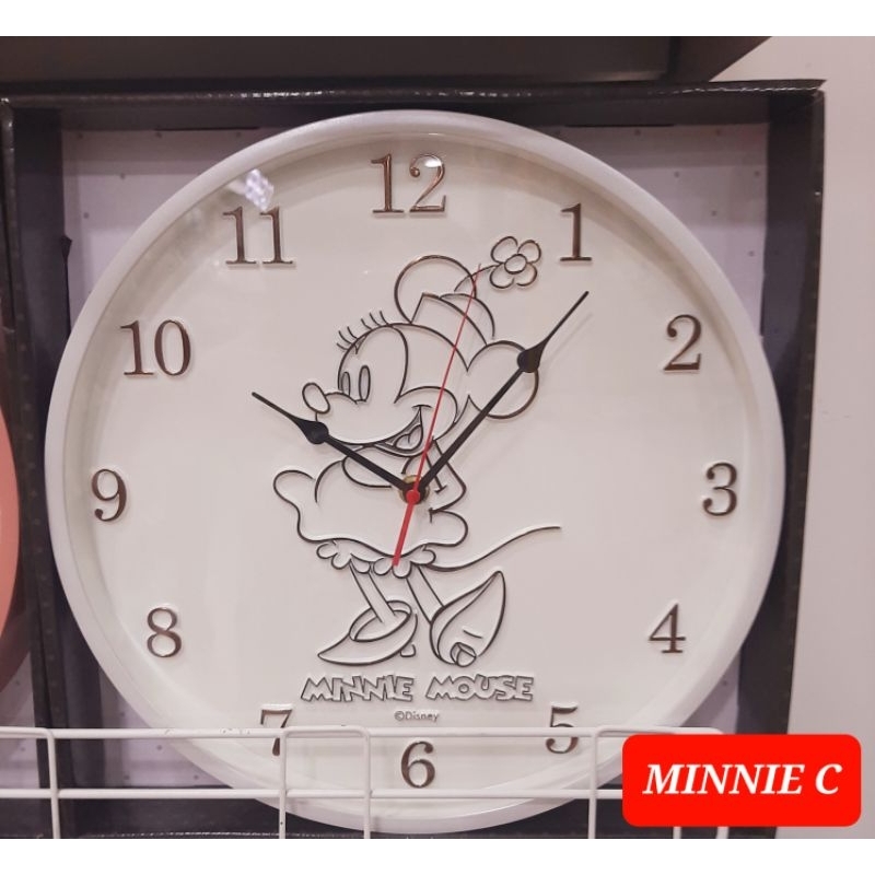 Jual jam dinding kamar anak minnie mouse jam dinding kamar mickey jam ...
