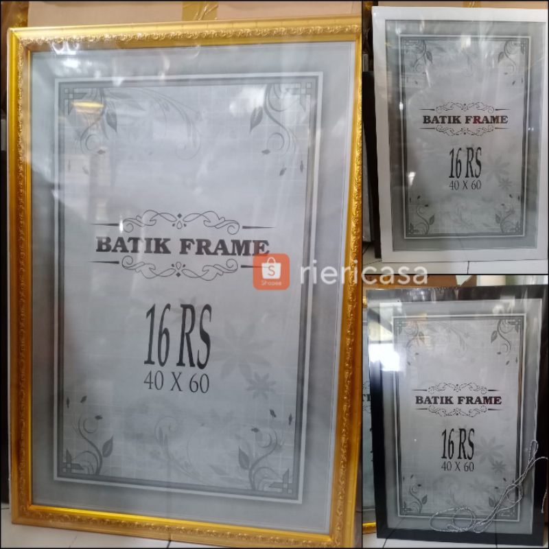 Jual 16RS 40x60 Pigura Foto || Motif Lis Timbul Polos Frame Figura ...