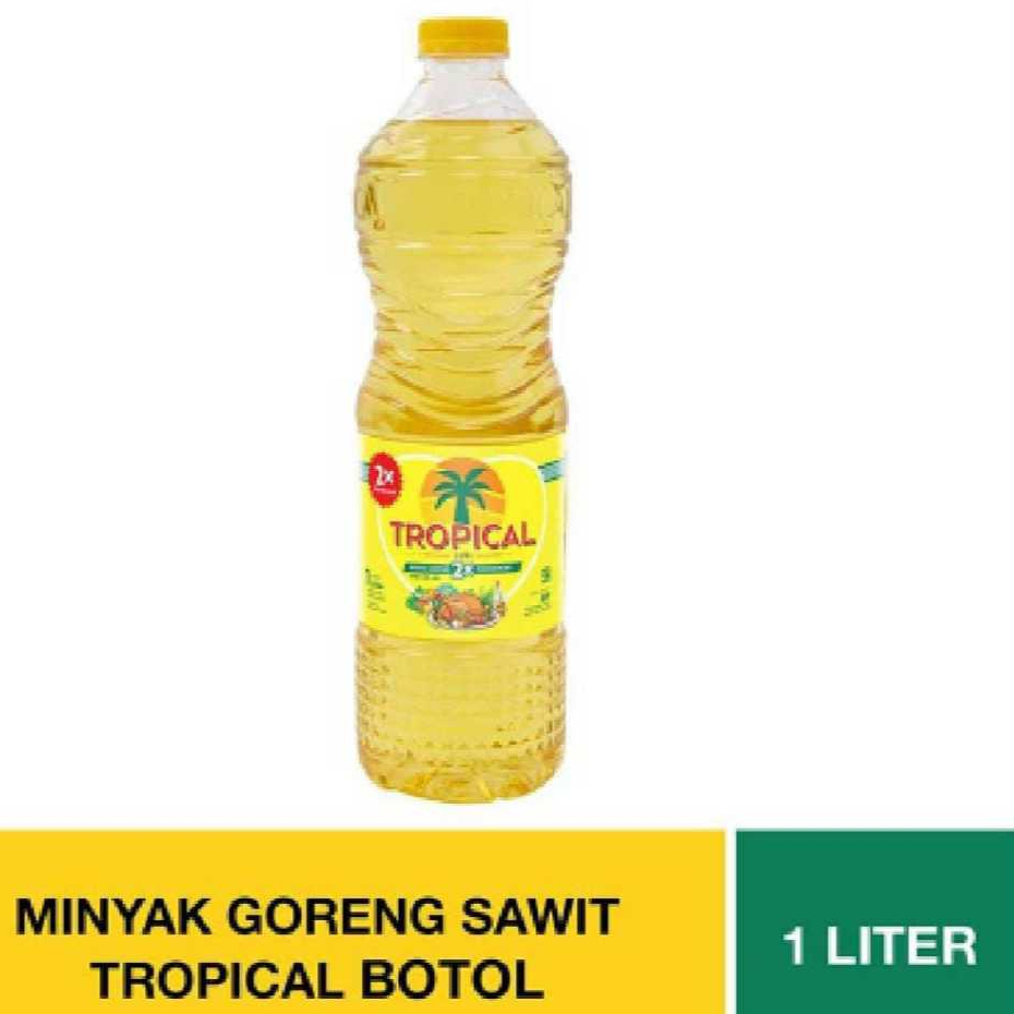 Jual TROPICAL MINYAK GORENG 1 LITER | Shopee Indonesia