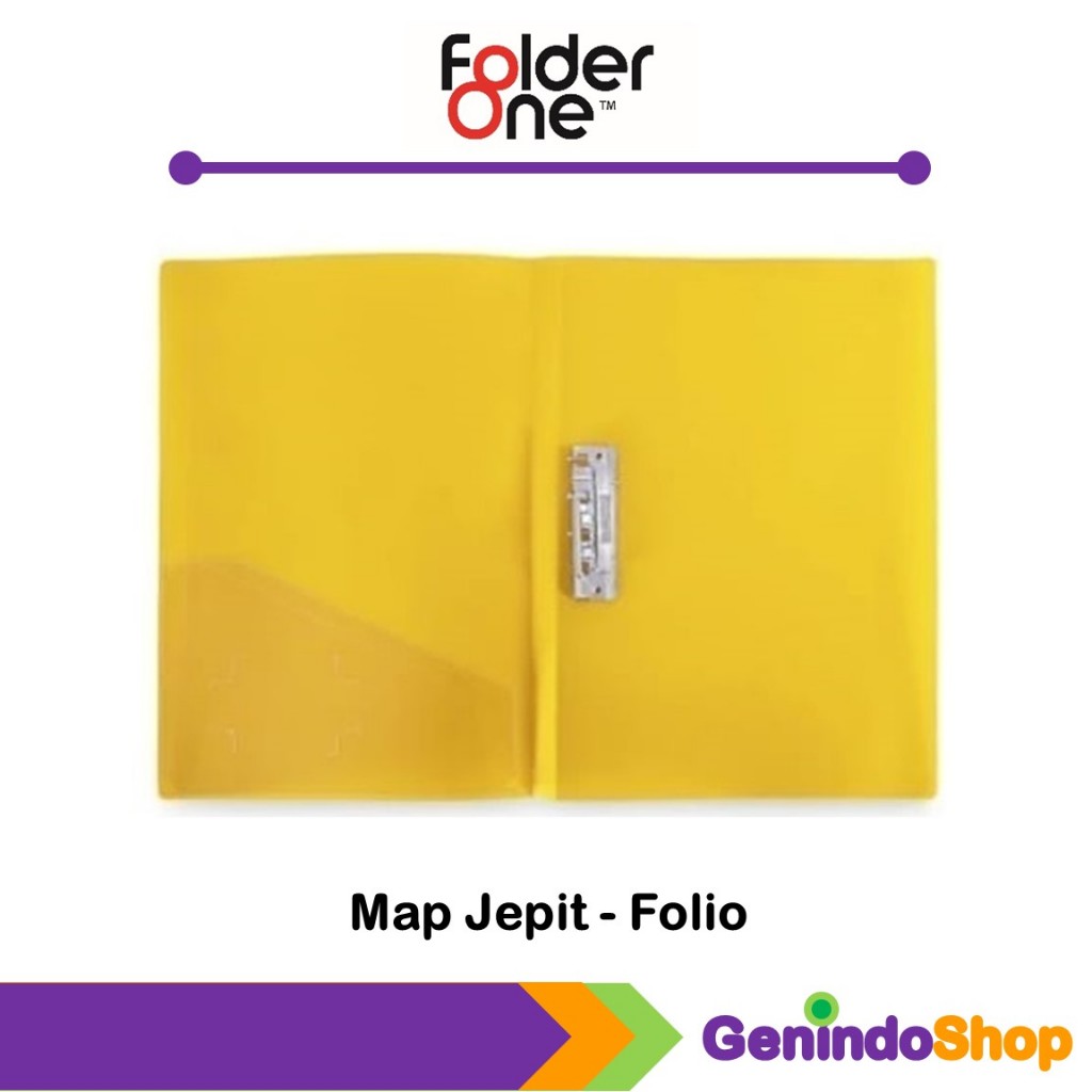 Jual Map Jepit F4 (Folio) / Clip File FC FolderOne | Shopee Indonesia