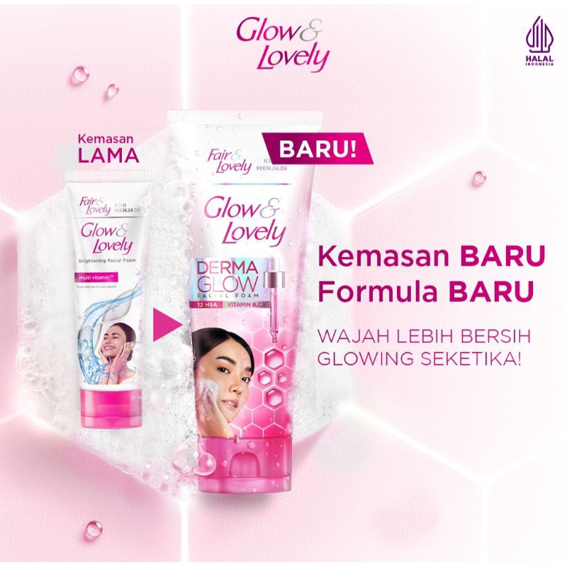 Jual Glow & Lovely Facial Wash Multivitamin 100 g | Shopee Indonesia