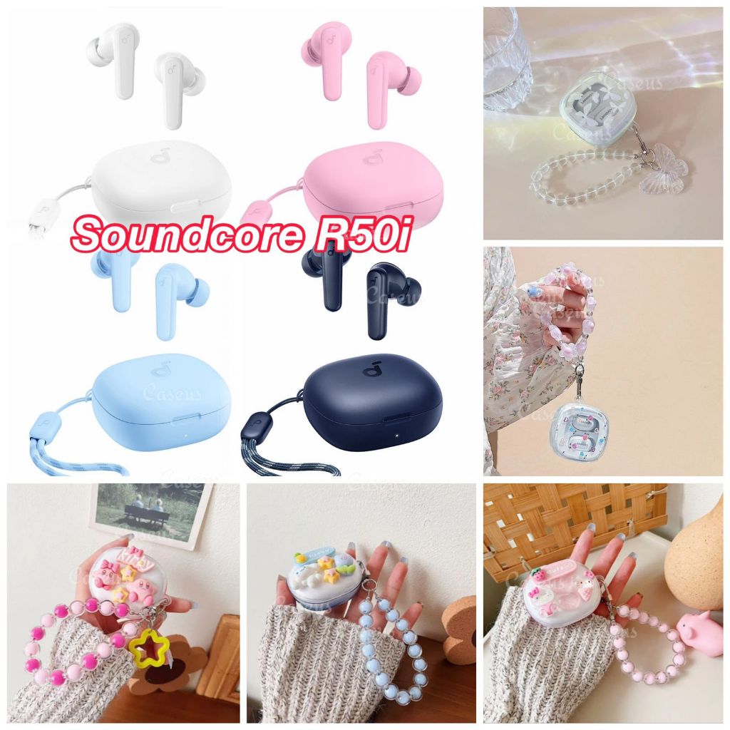 Jual Soundcore R50i/R50i NC Case Butterfly Love Flower With HandChain ...
