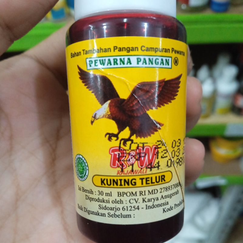 Jual Pewarna Rajawali kuning telur 30ml | Shopee Indonesia