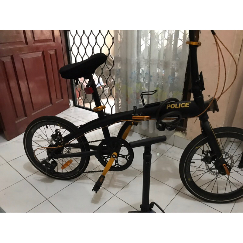 Jual Sepeda Lipat Police Second 20cm | Shopee Indonesia
