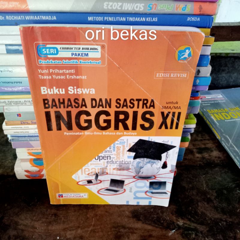 Jual Buku Siswa BAHASA DAN SASTRA INGGRIS Revisi Kurikulum 2013 untuk SMA/MA Kelas XII 3 ...