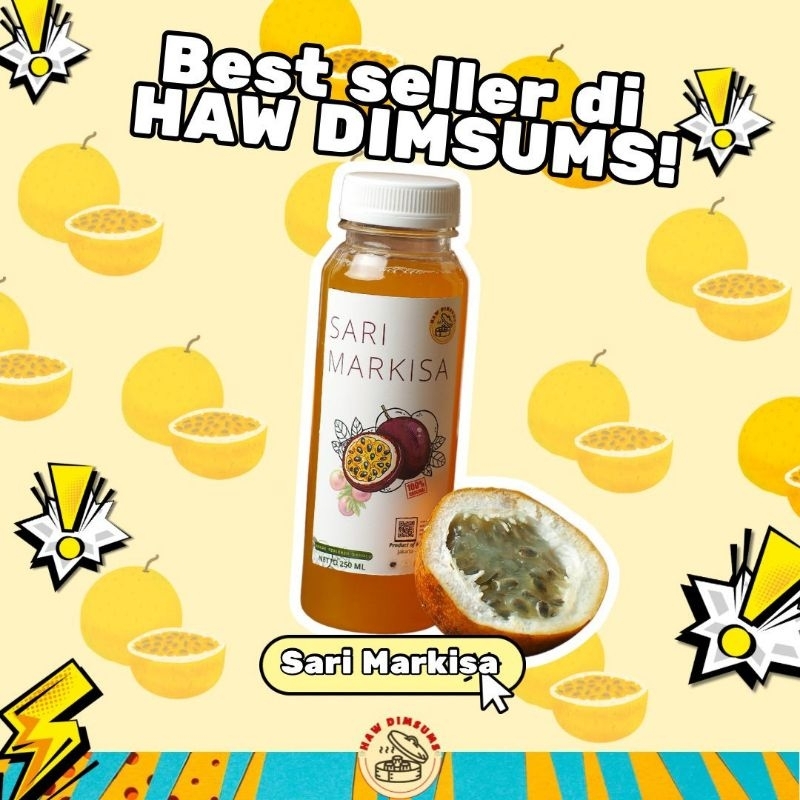 Jual Sari Markisa Murni 250ml/500ml/1.000 ml | Markisa Murni Tanpa Gula ...