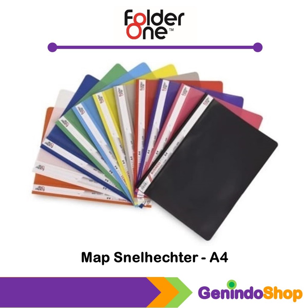 Jual Map Snelhecter / Business File A4 FolderOne | Shopee Indonesia