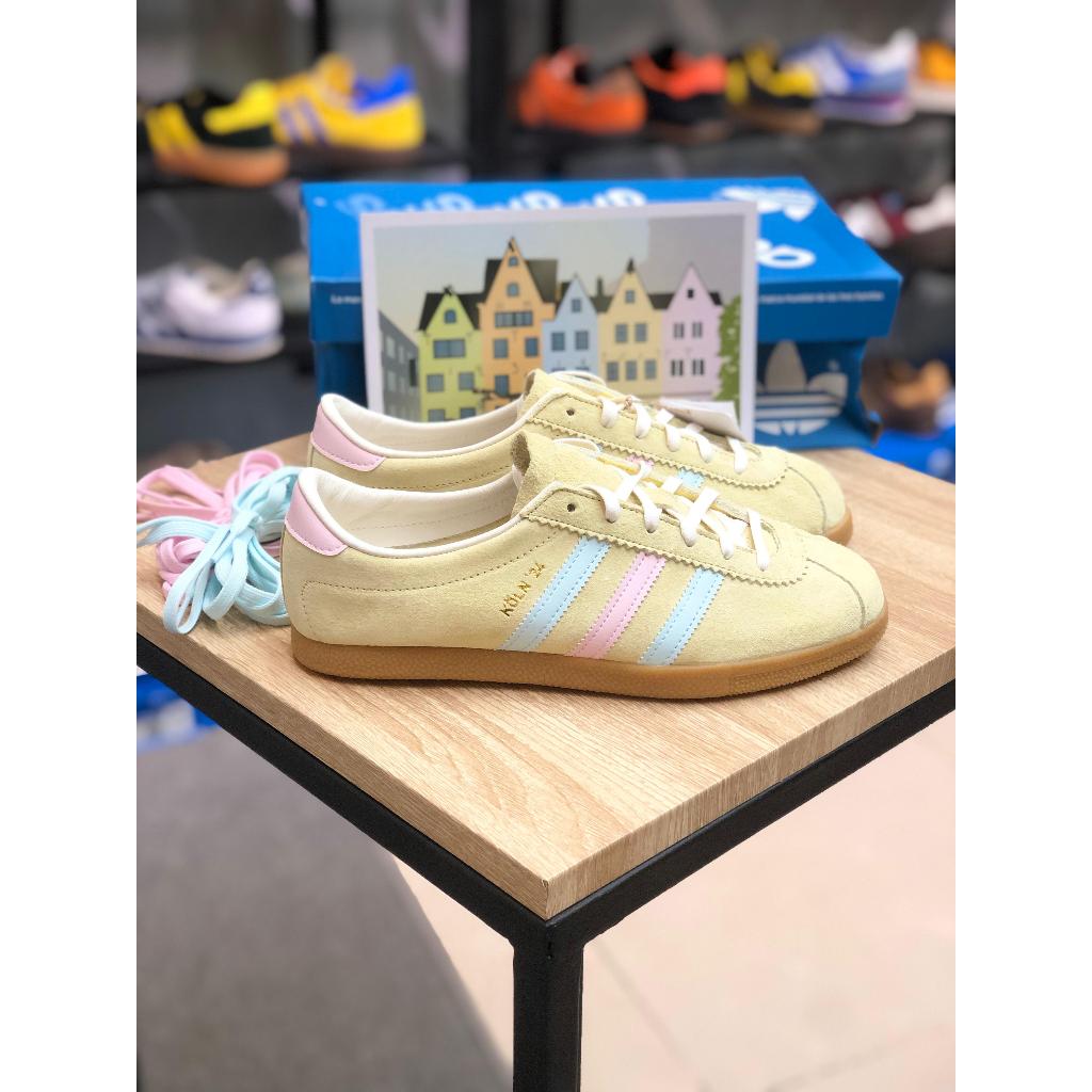 Jual ADIDAS KOLN'24 [ ALLMOST YELLOW / BLUE ] #IG6279 HAGUSNEAKER ...