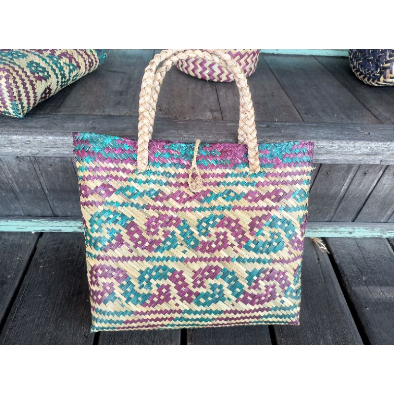 Jual Tas Purun Besar (A) | Shopee Indonesia