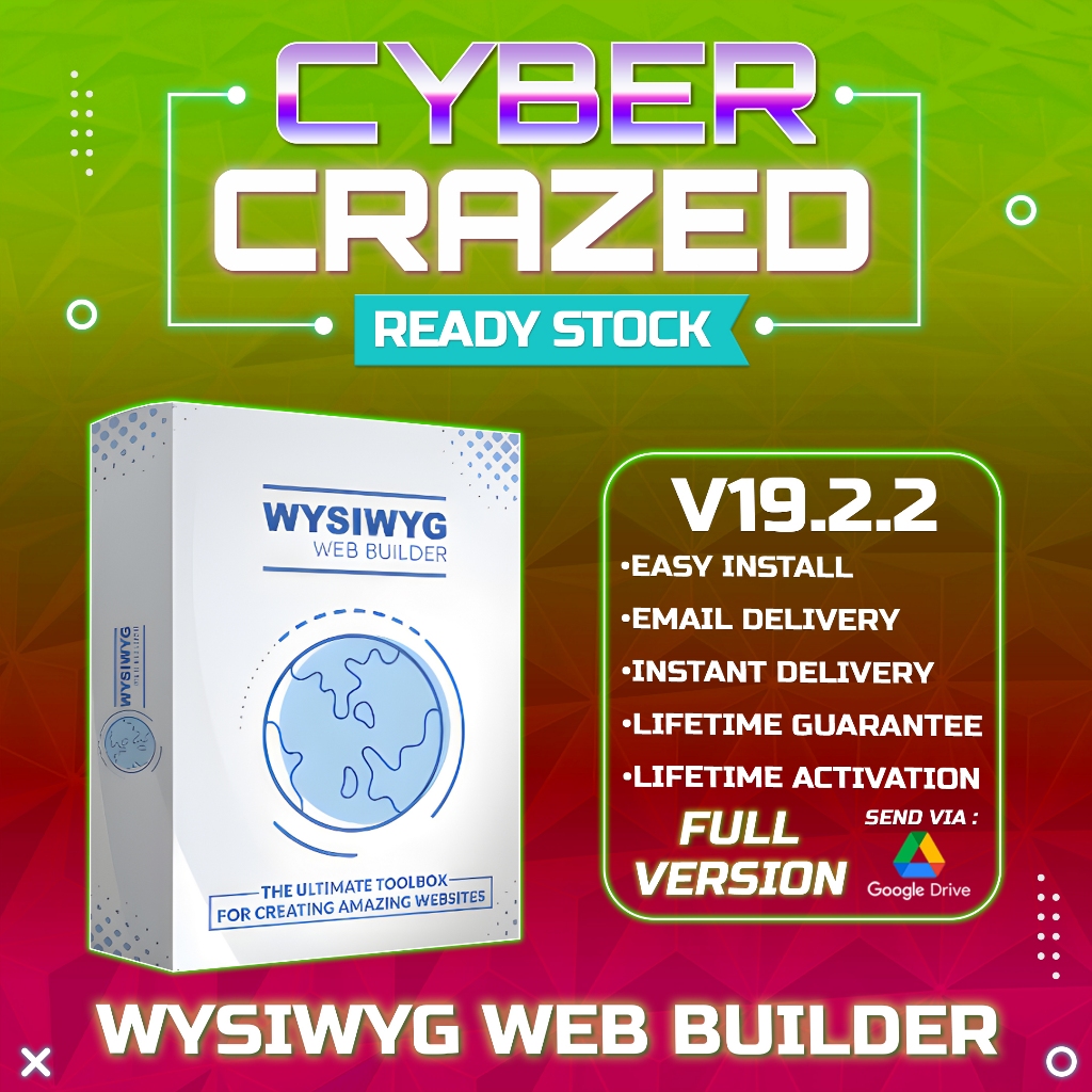 Jual WYSIWYG Web Builder 19.2.2 Full Version (Versi Terbaru) | Shopee ...