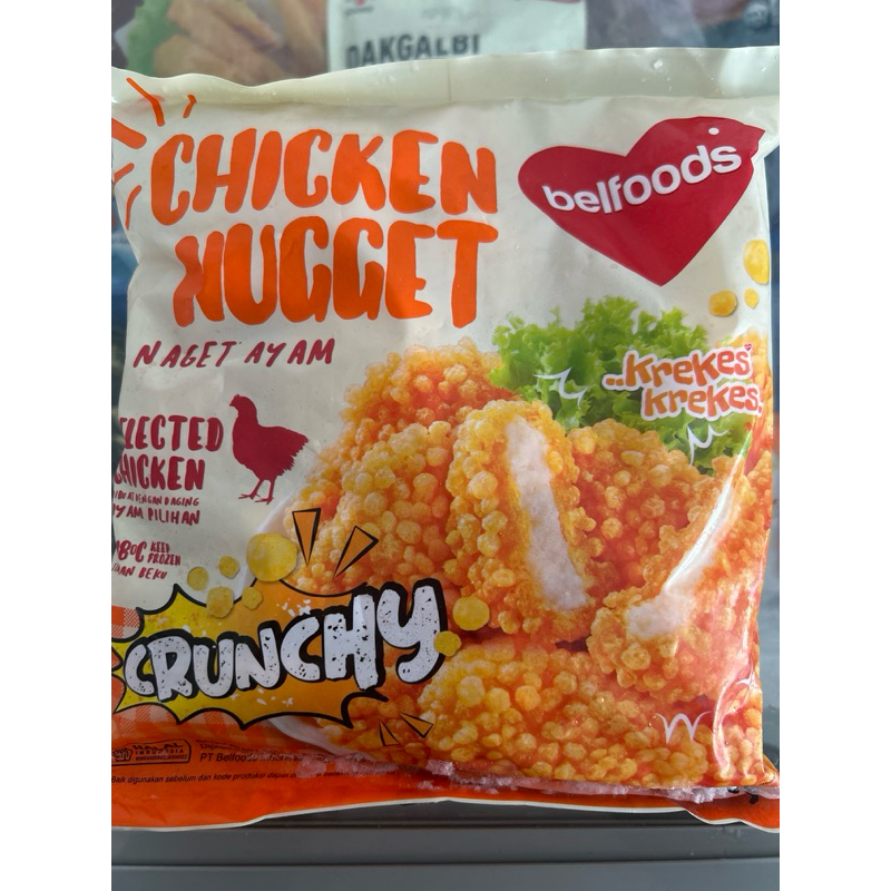 Jual belfoods crunchy chicken nugget 500gr | Shopee Indonesia