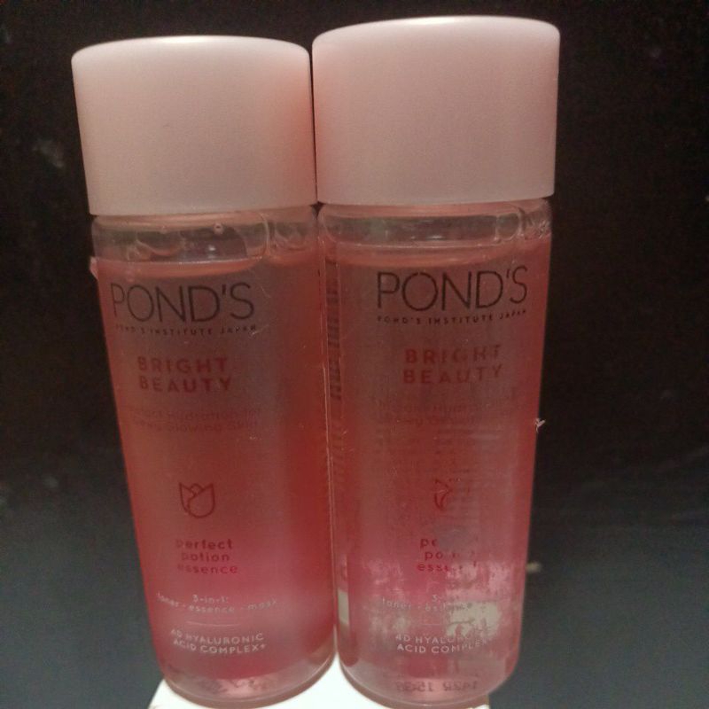 Jual Pond's Bright Beauty perfect potion Essence 3 in 1 toner 50ml ...