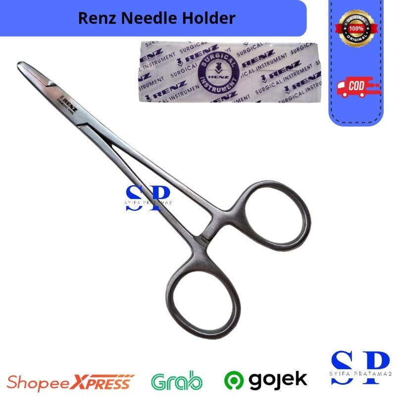 Jual Needle Holder Renz 14cm | Hegar Needle Holder | Nalpuder ...