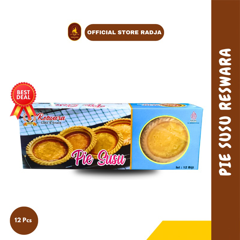 Jual Pie Susu Reswara Pie Susu Jogja Isi 12 pcs Pie Susu Enak - Oleh ...