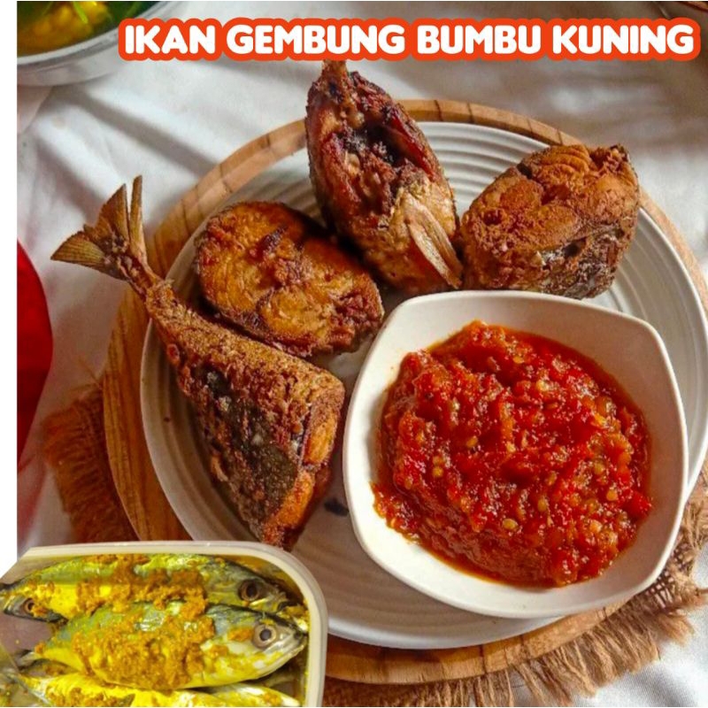 Jual ikan gembung goreng bumbu ungkep siap masak homemade frozen food ...