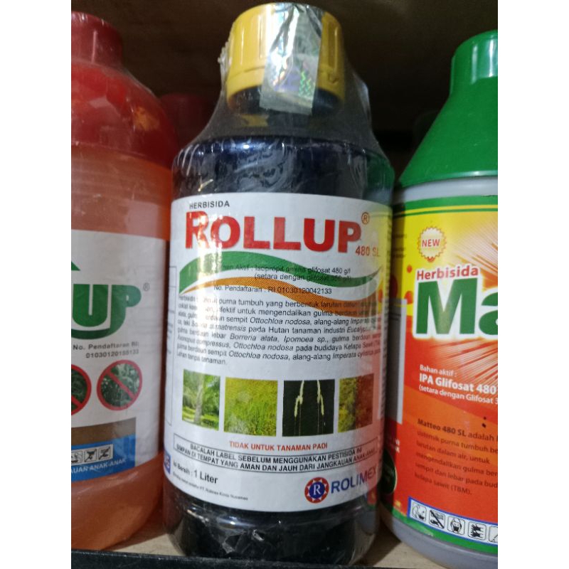 Jual Roll up 480SL 1 Liter herbisida sistemik | Shopee Indonesia