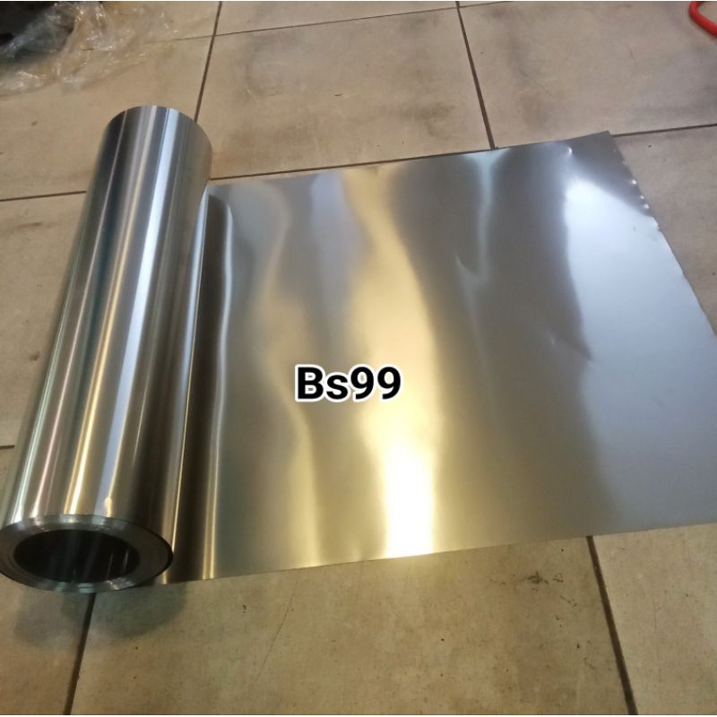 Jual shim plat stainless steel 304 tebal 0,5 x 100mm x 250mm | Shopee Indonesia