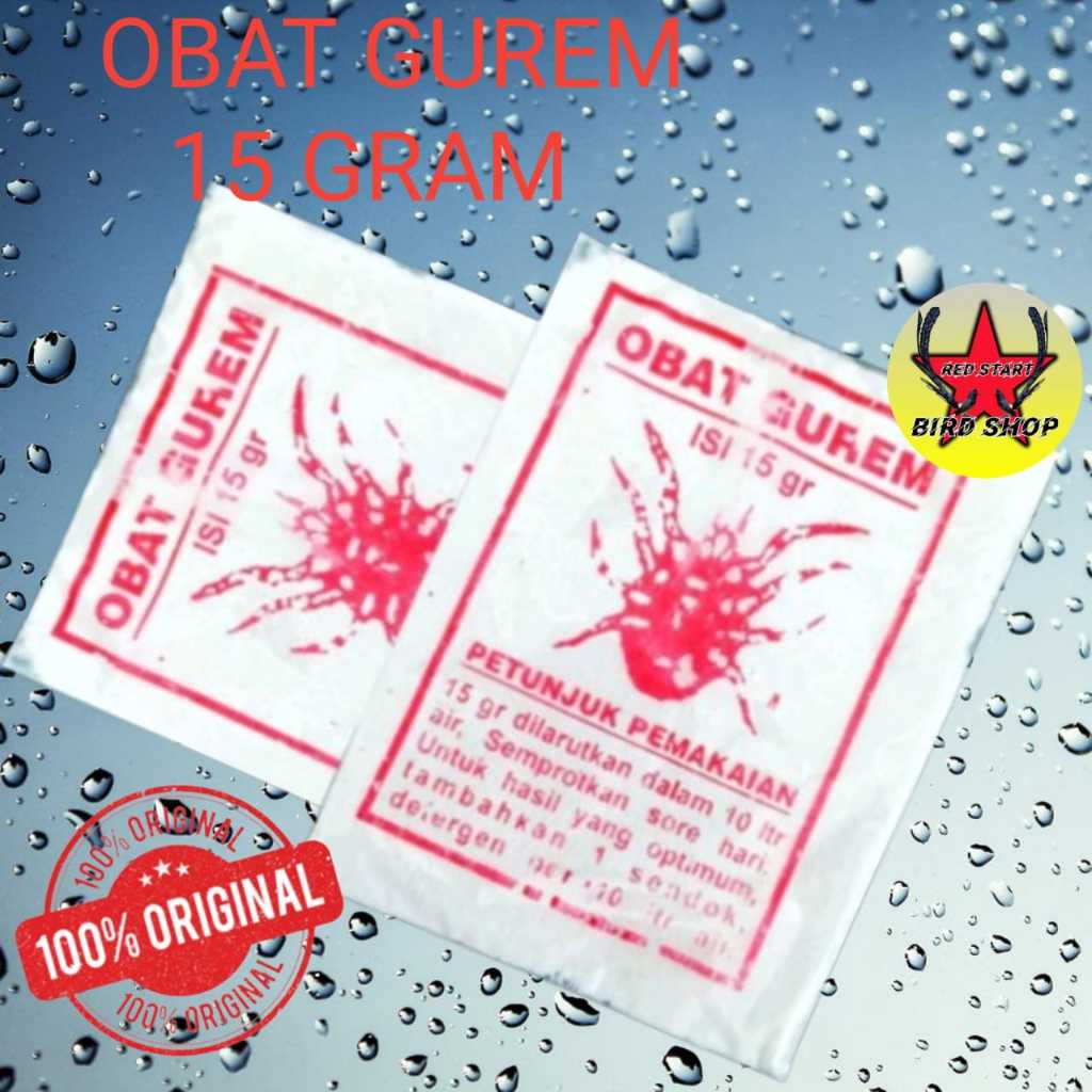 Jual Obat Gurem 15gram Obat Gurem Kutu Ayam Kampung Broiler Ternak ...