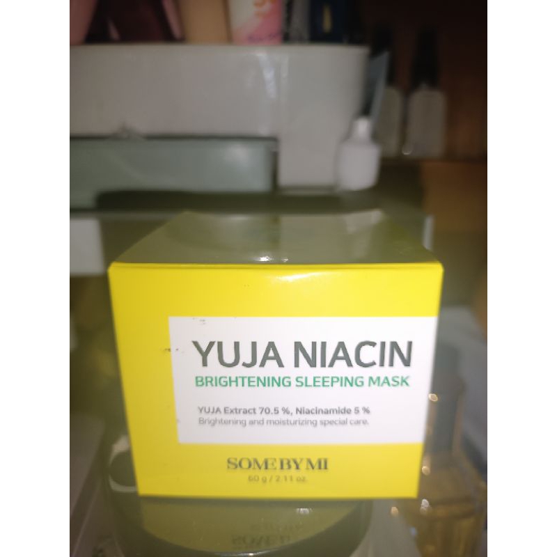 Jual SBM SOME BY ME YUJA NIACIN SLEEPING MASK | Shopee Indonesia
