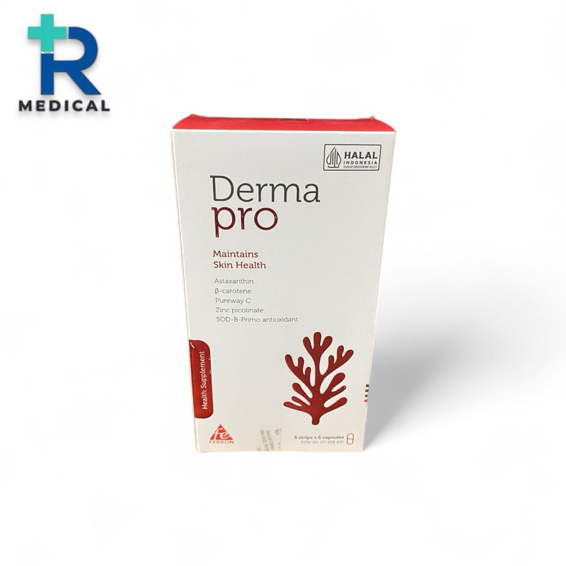 Jual DermaPro Kapsul / Astaxanthin + Beta Carotene | Shopee Indonesia