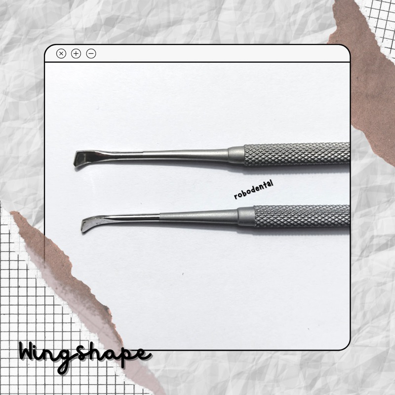 Jual WINGSHAPE DENTAL SCALER MANUAL KANAN KIRI | Shopee Indonesia
