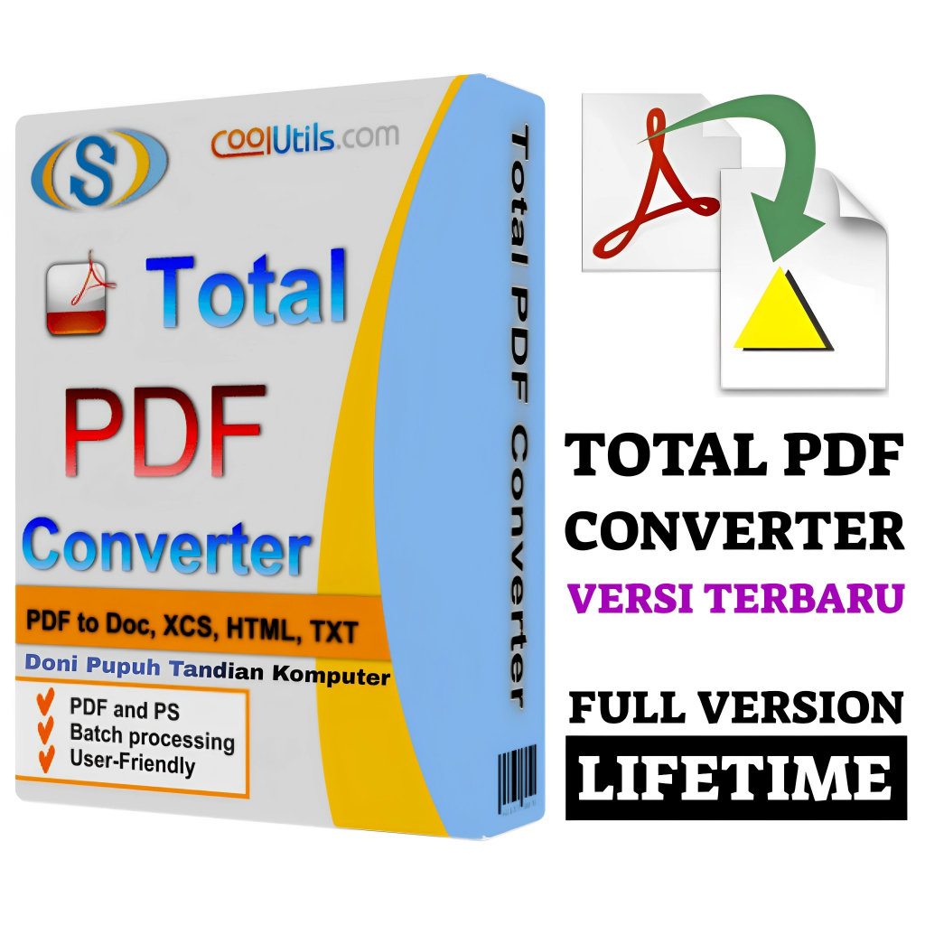 Jual Total PDF Converter Terbaru Full Version Lifetime | Shopee Indonesia