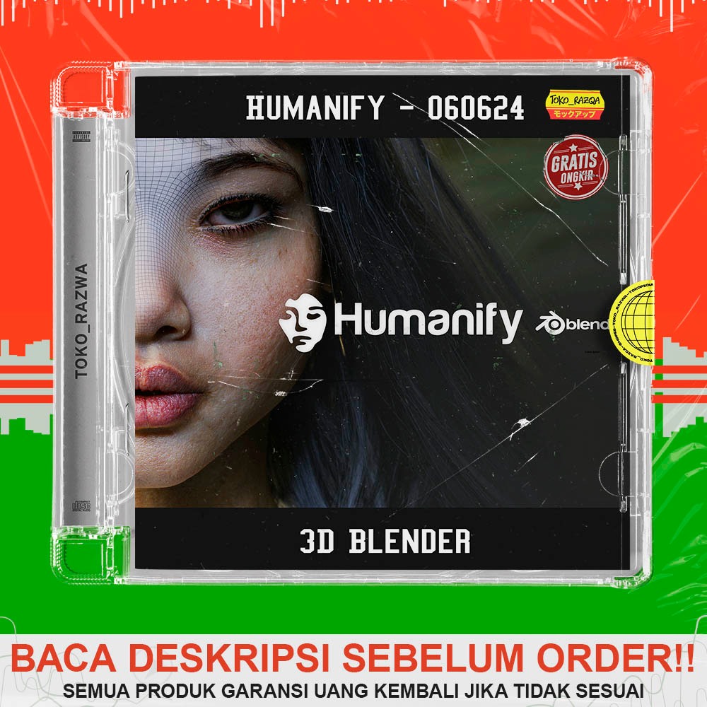 Jual 3D Blender - Humanify - 060624 | Shopee Indonesia