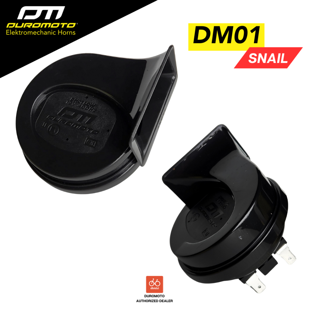 Jual Duromoto DM01 Snail Horns Klakson Keong Stereo Mobil Motor ...