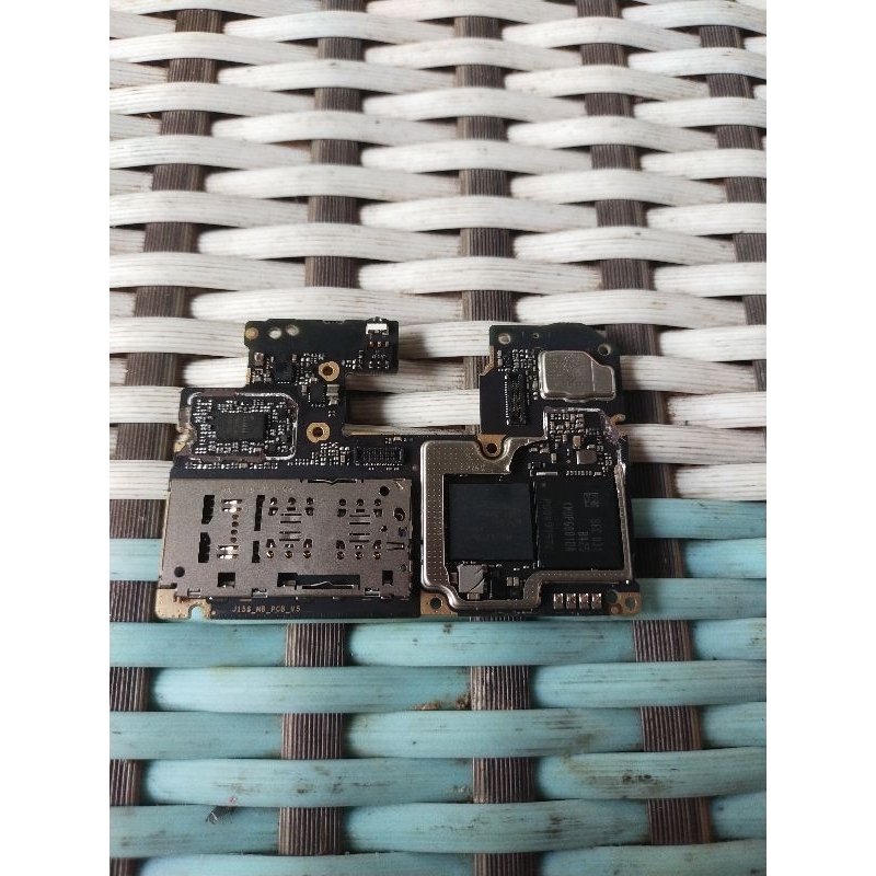Jual mesin pcb motherboard xiaomi redmi note 9 4/64 minus kamera depan ...