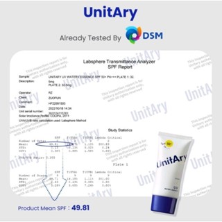 Jual Unitary Chemical Sunscreen UV Watery Essence SPF 50+ PA+++ 50ml ...