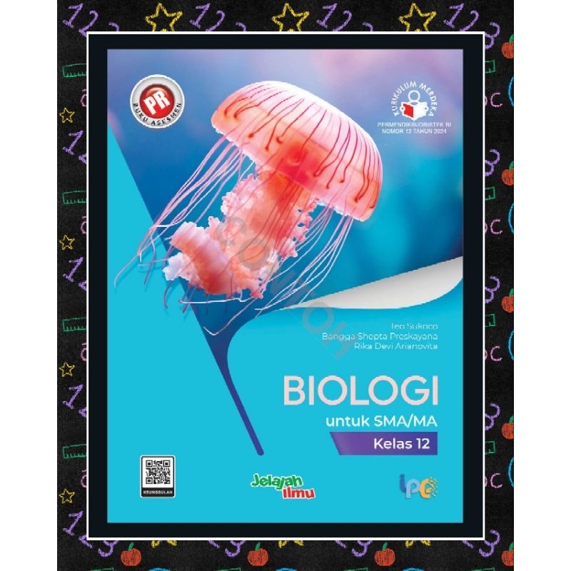 Jual Buku lks pr interaktif IPA Biologi SMA Kelas XII, 12 Kurikulum Merdeka Tahun 2025 Intan ...