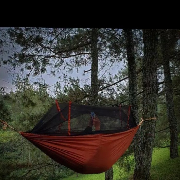 Jual [COD] Hammock ayunan kelambu - hammock ayunan anti serangga ...