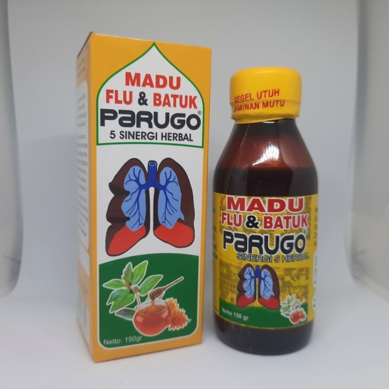 Jual MADU FLU DEMAM DAN BATUK PARUGO | Madu Batuk dan Pilek Parugo ...
