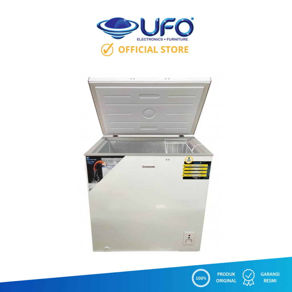 Jual Changhong Chest Freezer 220L FCF266DW | Shopee Indonesia