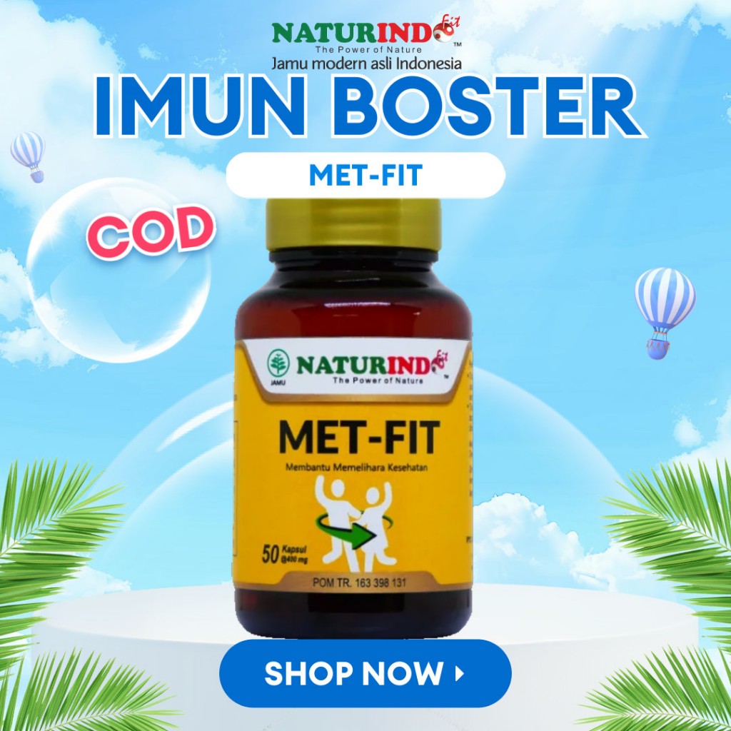 Jual Jamu Daya Tahan Tubuh Obat Imun Booster Met Fit Naturindo | Shopee ...