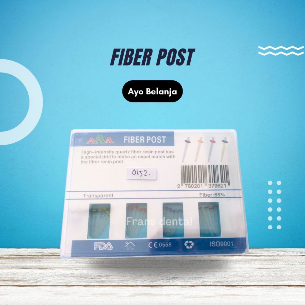 Jual Dental fiber post drill fiberpost gigi pasak gigi post core ...