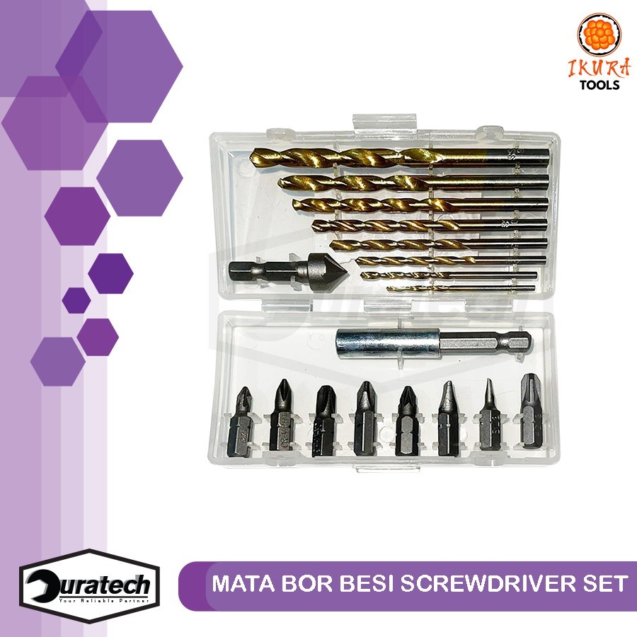 Jual Mata bor besi kayu aluminium countersink mata skrup obeng ...