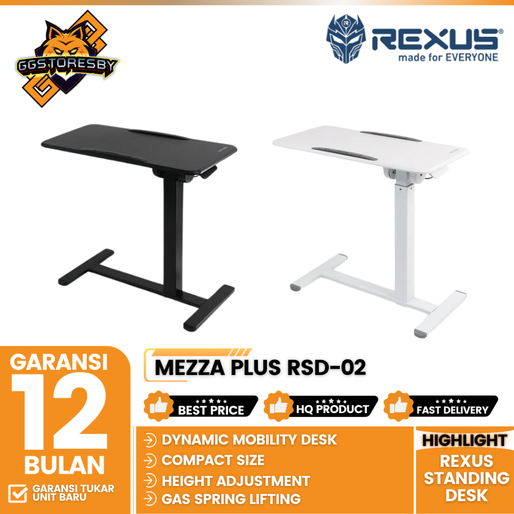 Jual Rexus Mezza Plus Rsd-02 Standing Desk | Shopee Indonesia