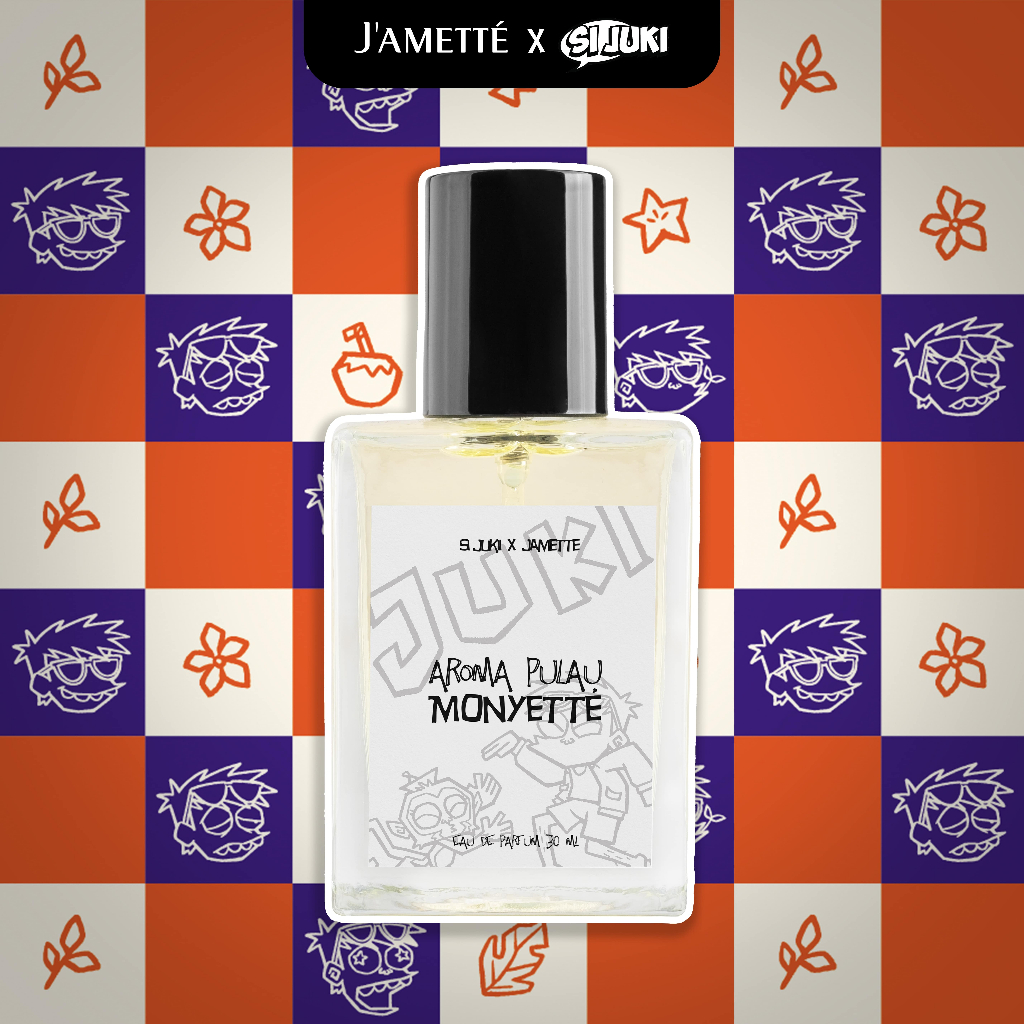 Jual Jamette Perfume X Si Juki Aroma Pulau Monyette - Parfum Unisex ...