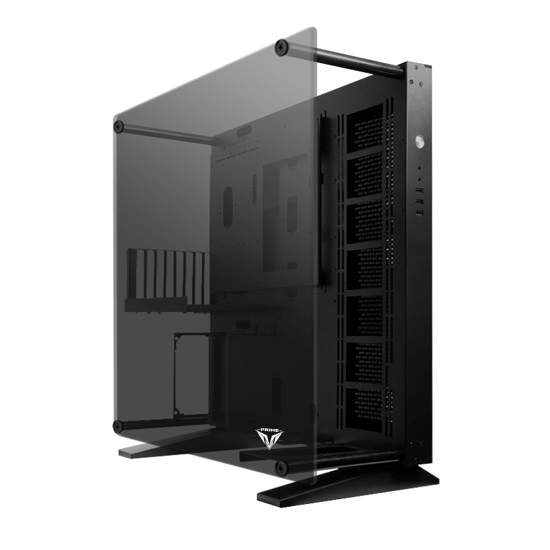 Jual PRIME CASE PC PRIME A - [ F ] Wallmount ATX GAMING left tempered ...
