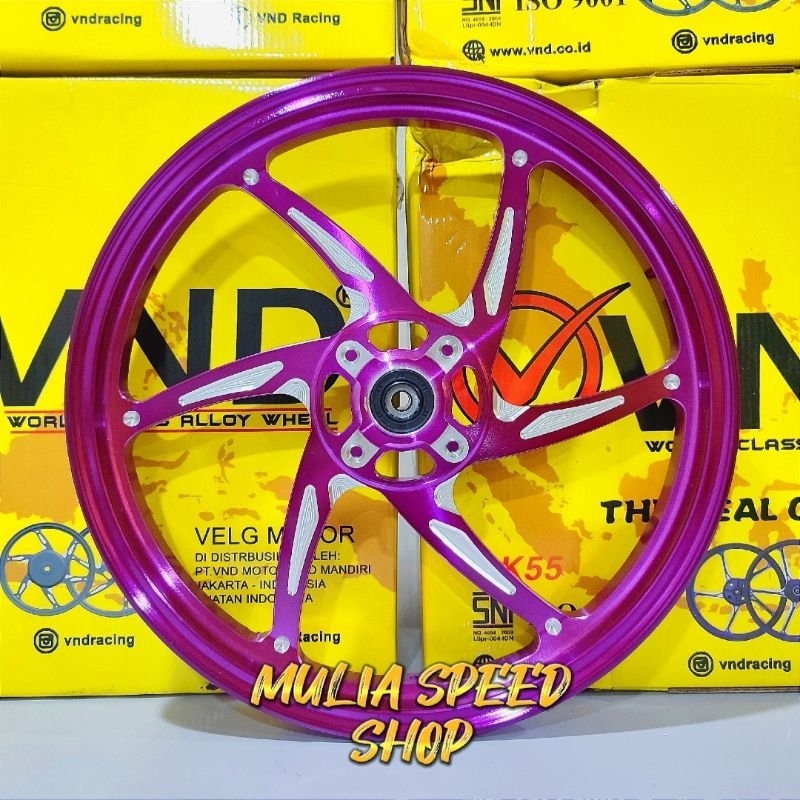 Jual VND Velg Racing Six Star V2 F : 1.60x14 & R : 1.85x14 Mio/ Mio ...