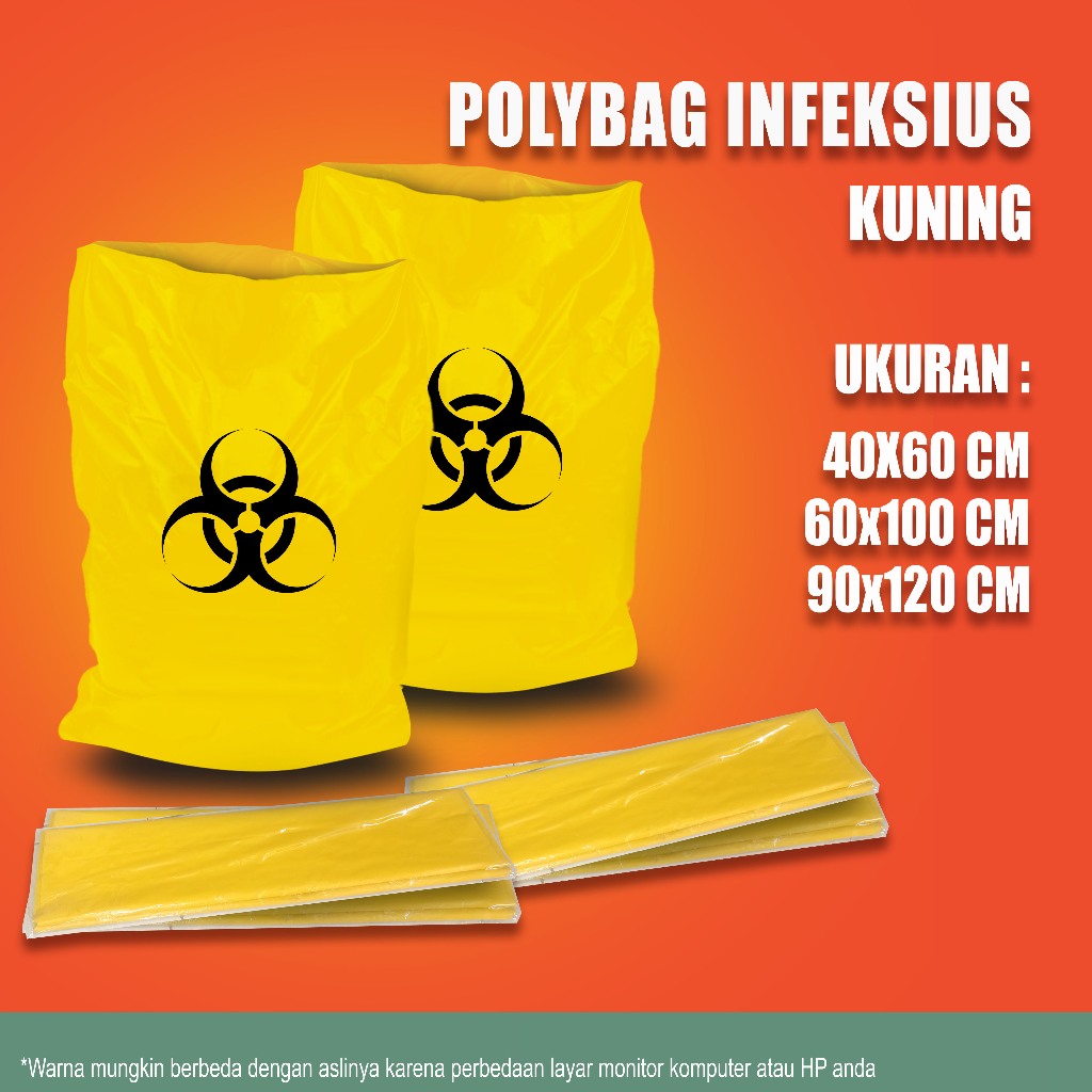 Jual PLASTIK SAMPAH INFEKSIUS / PLASTIK SAMPAH MEDIS / POLYBAG SAMPAH ...