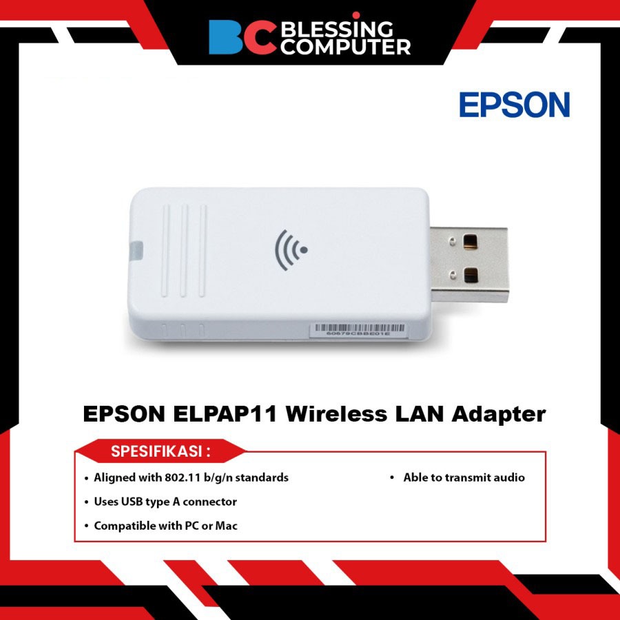 Jual EPSON ELPAP11 Wireless LAN Adapter | Shopee Indonesia