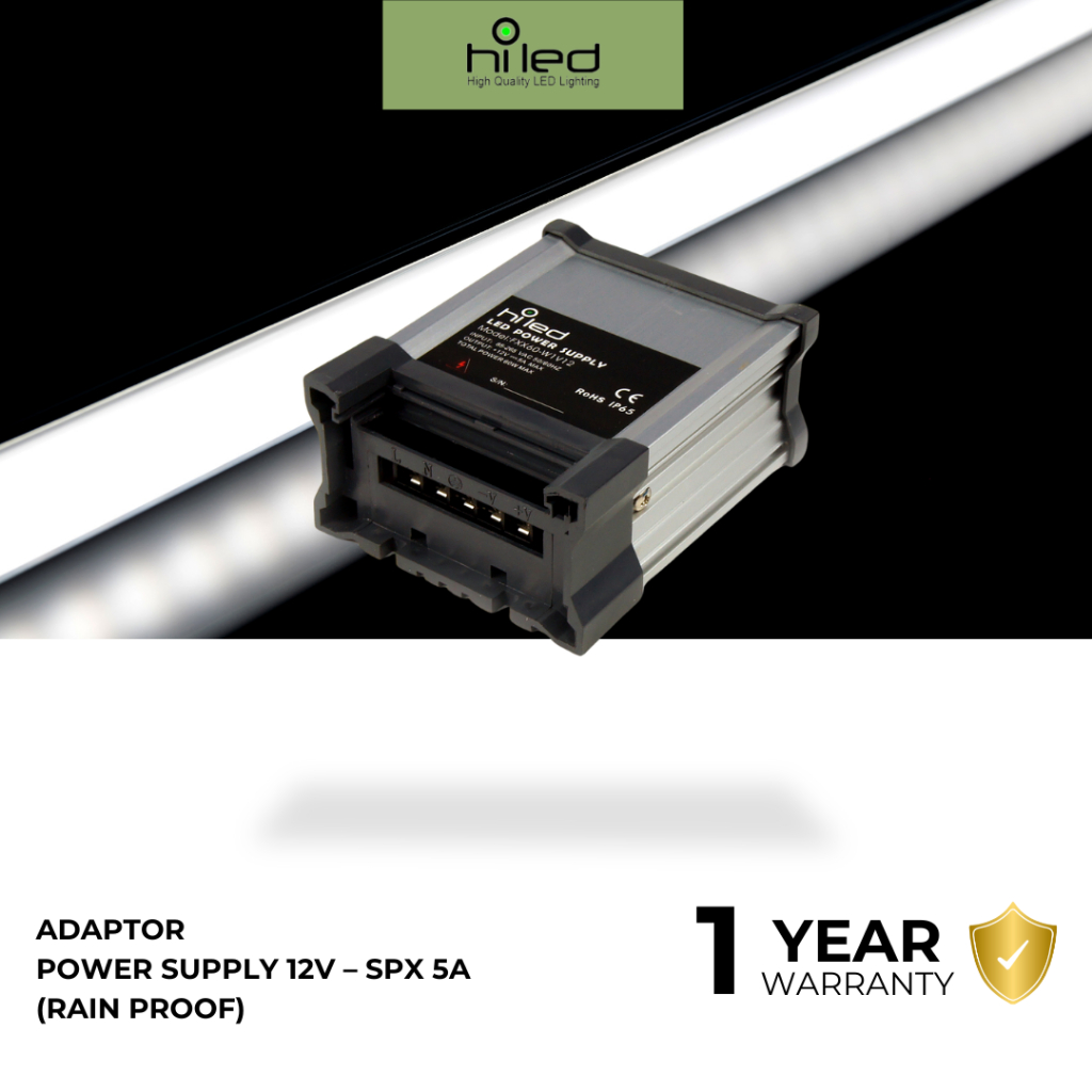 Jual HILED-ADAPTOR/POWER SUPPLY SPX 5A -12VOLT OUTDOOR | Shopee Indonesia