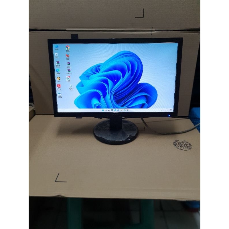Jual MONITOR MURAH ACER 20 INCHI LED WIDE K202HQL LENGKAP KABEL MULUS ...