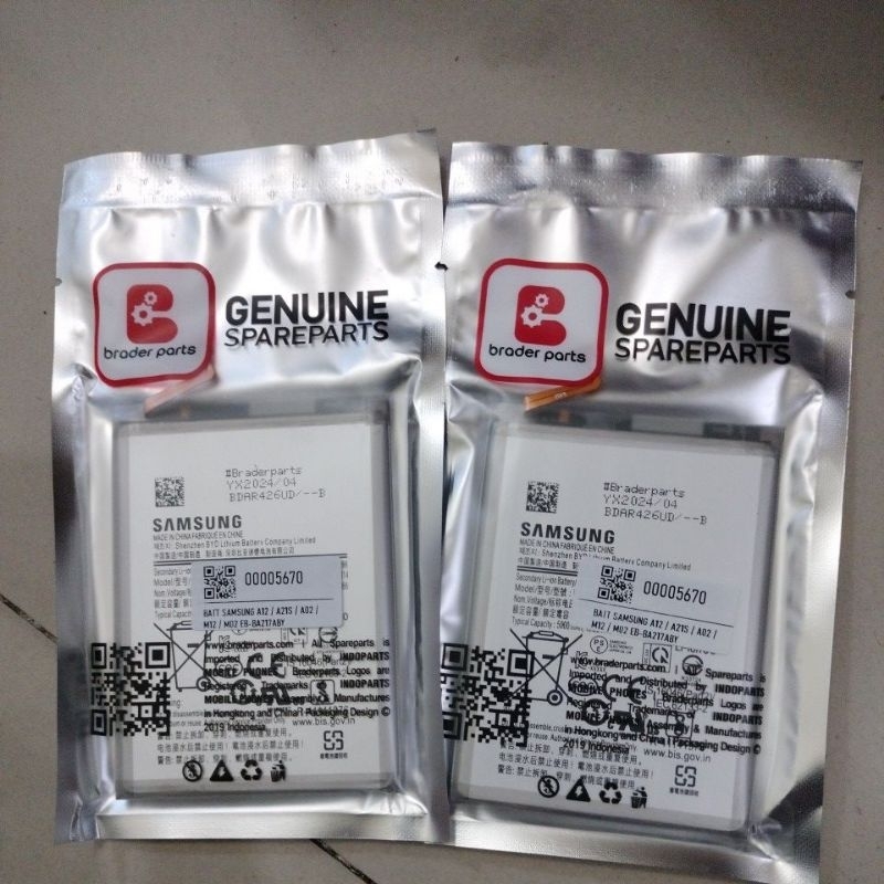 Jual BATERAI/BATRE SAMSUNG A21S/A12/A02/A04S/A13/M12(EB BA217ABY) | Shopee Indonesia