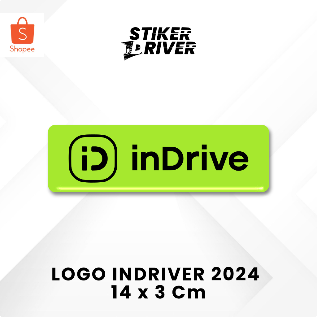 Jual STICKER STIKER INDRIVER LOGO TEKS 13 x 4 CM BARU 2024 | MOTOR ...