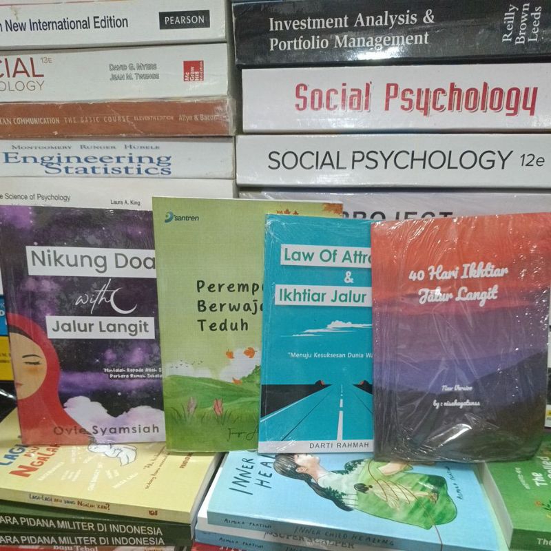 Jual buku Paket 4 Perempuan Berwajah Teduh/Law Of Attraction Ikhtiar ...