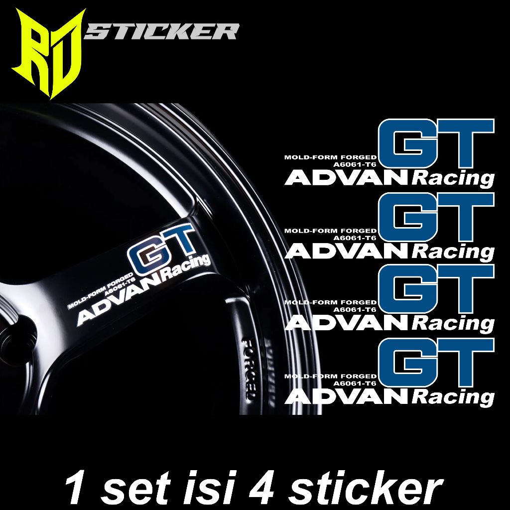 Jual sticker velg advan GT | Shopee Indonesia
